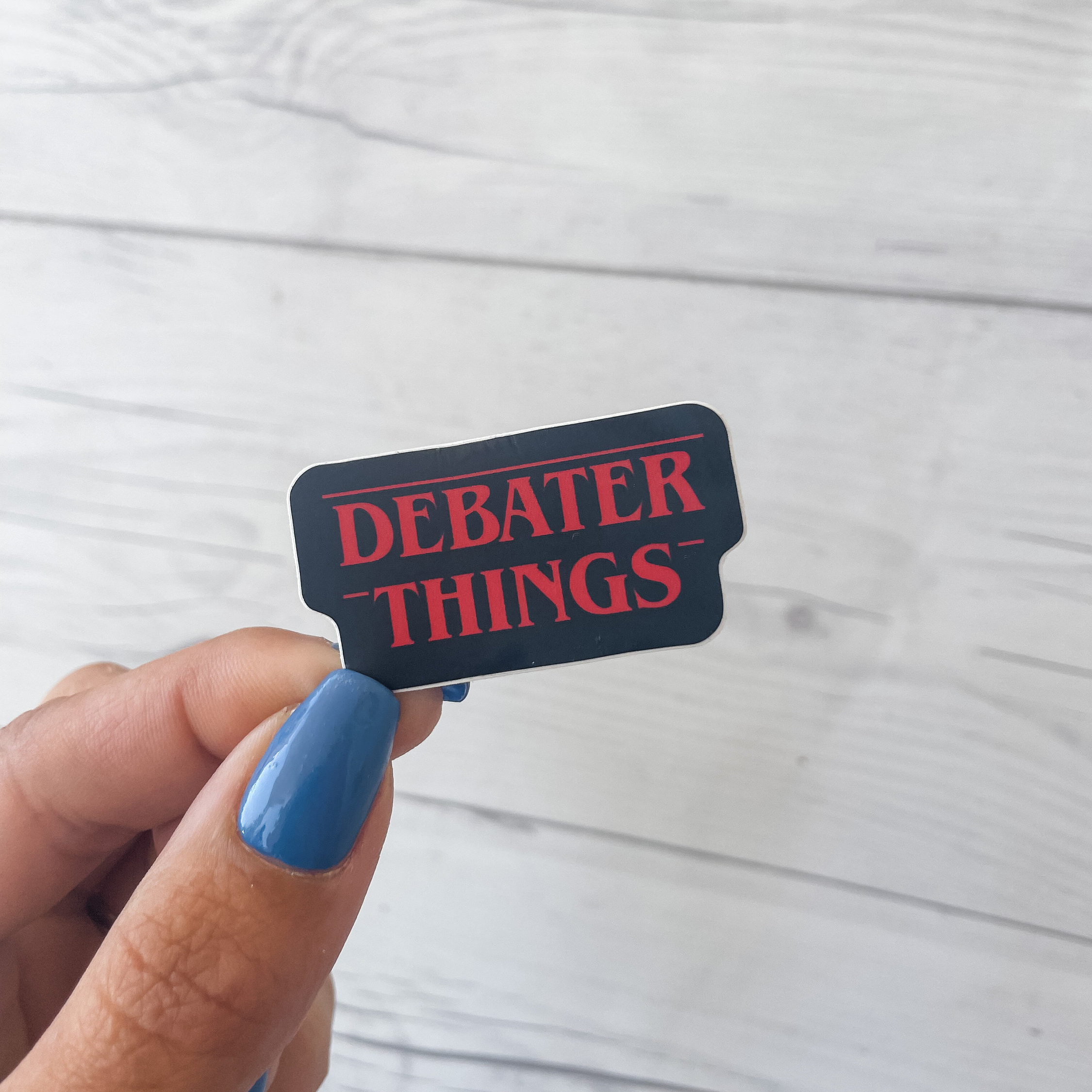Debater Things Sticker | Debate Club Stickers | Policy Debate Box ...