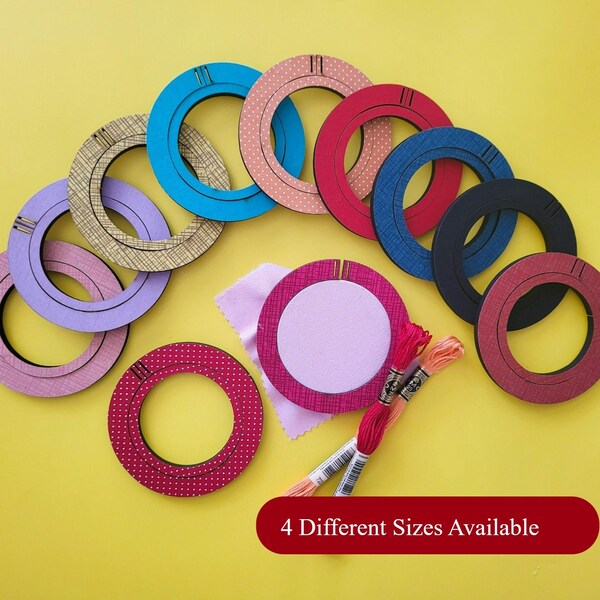 Fabric Hoop Art - Etsy