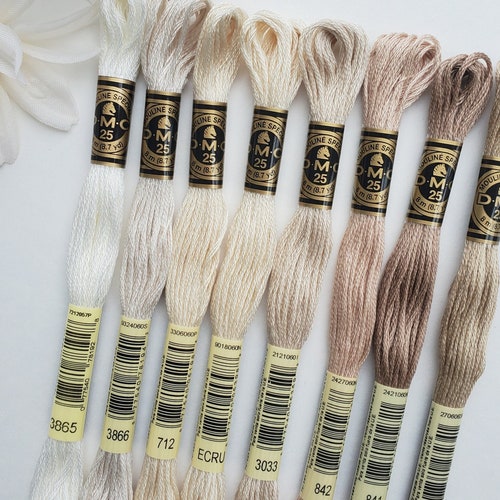 8x Brown DMC Flosses Dmc Threads DMC Kit Dmc Set of Colors - Etsy
