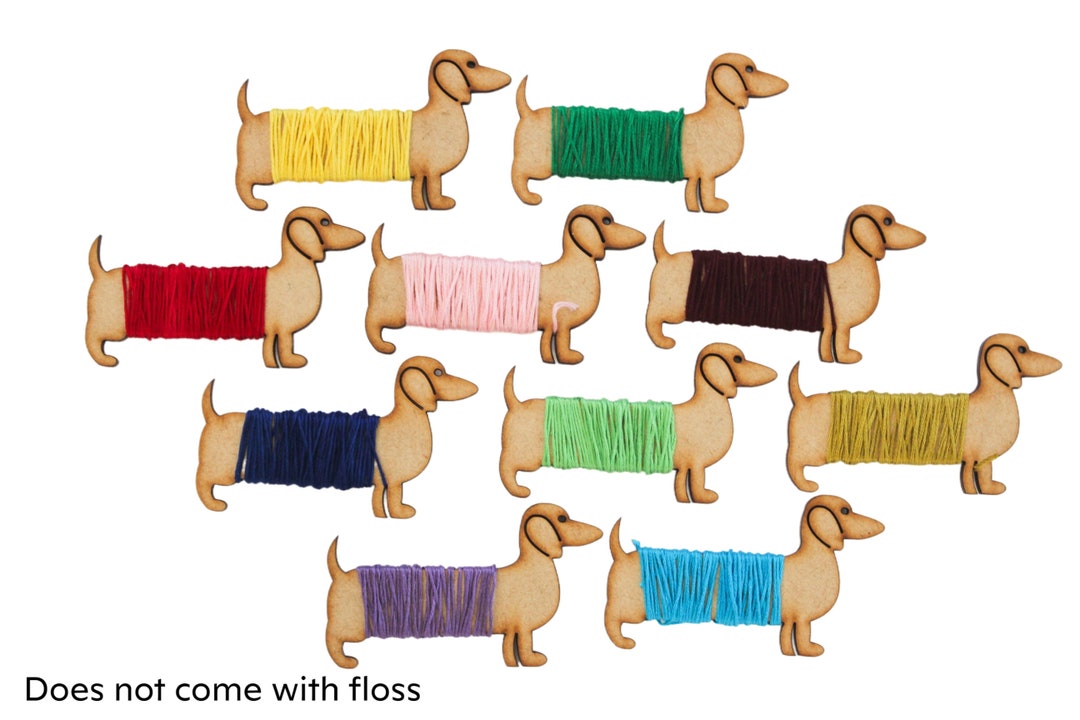 10x Embroidery Floss Bobbins, Embroidery Floss, Floss Organizer, Thread ...