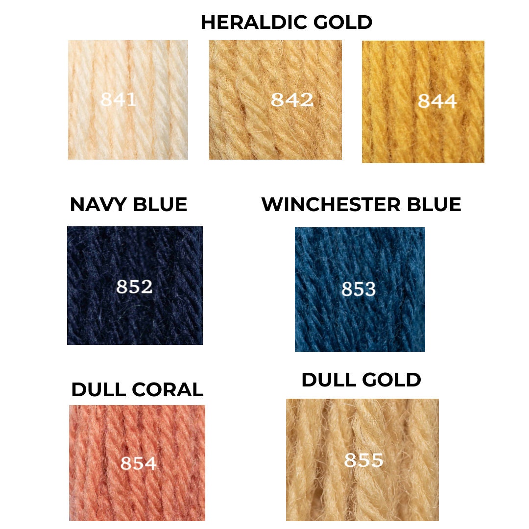 CREWEL WOOL (2ply) by Appletons - Crewel Skein 25m/ FLAT Shipping ...
