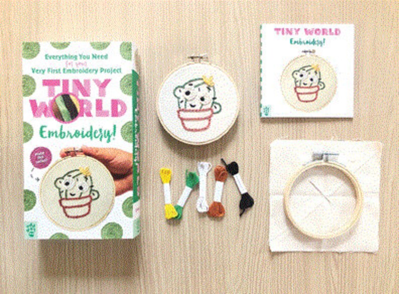 DIY Tiny World: Embroidery Embroidery Kit Mini Embroidery - Etsy