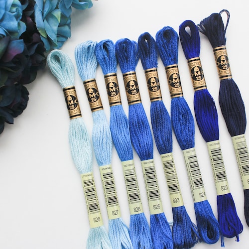 8x Brown/cream DMC Flosses Dmc Threads DMC Kit Dmc Set of - Etsy Canada