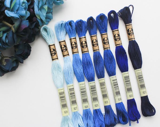 8x Pink DMC Flosses Dmc Threads DMC Kit Dmc Set of Colors - Etsy