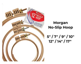 9 Morgan No Slip Embroidery Hoop for Punch Needle or - Etsy