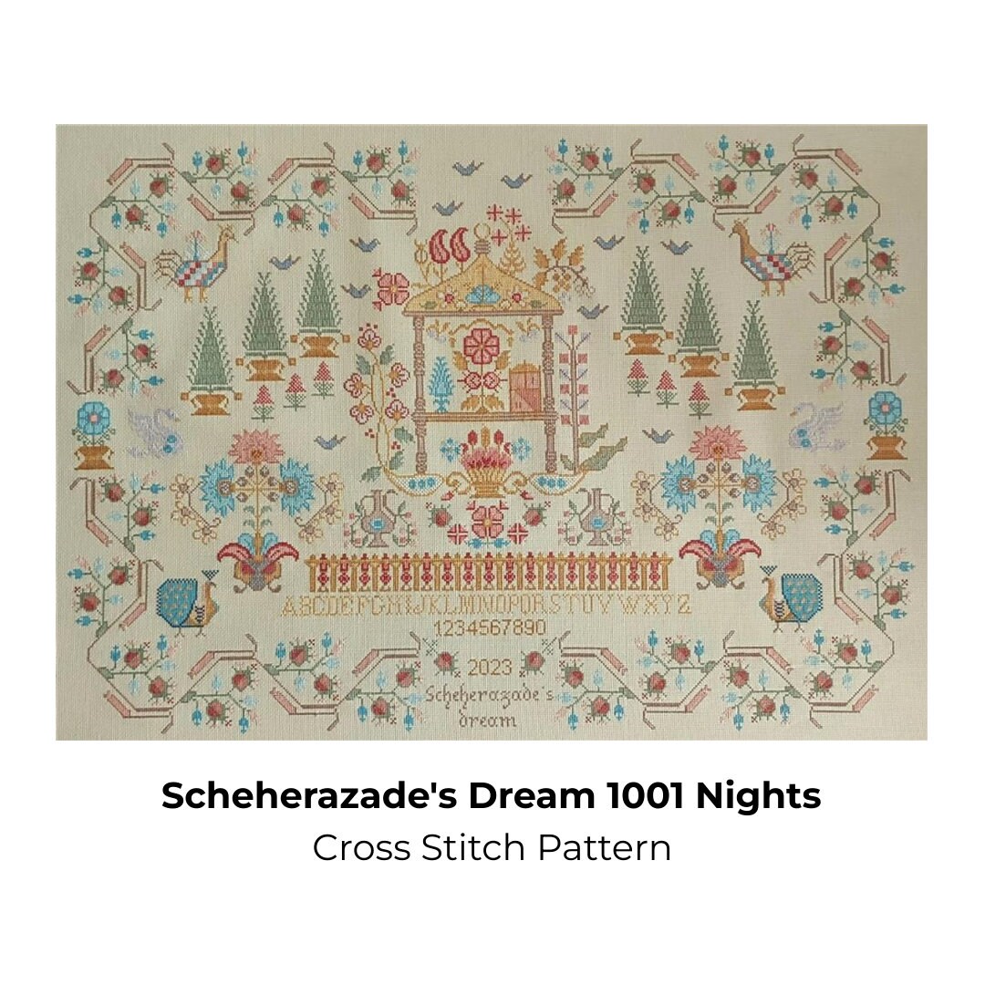 Cross Stitch Pattern "scheherazade's Dream 1001 Nights" by Twin Peak ...