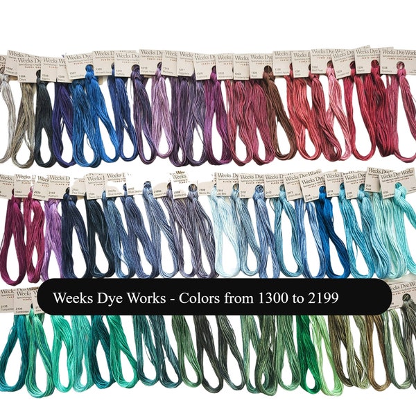 Weeks Dye Works - Etsy