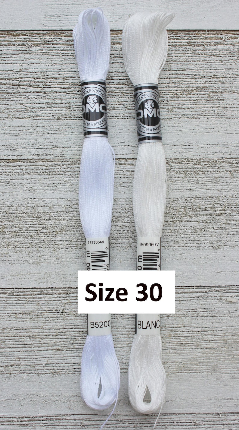 DMC Broder Spécial Thread "coton a Broder" Art. 107 - Sizes Available ...