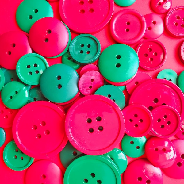 Christmas Buttons - Etsy