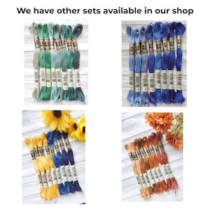 8x Purple DMC Flosses, Dmc Threads, DMC Kit, Dmc Set of Colors, Dmc ...
