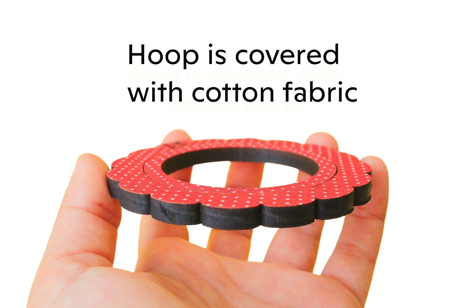 Decorative Hoops Covered With Fabric, Embroidery Hoops, Cross Stitch ...