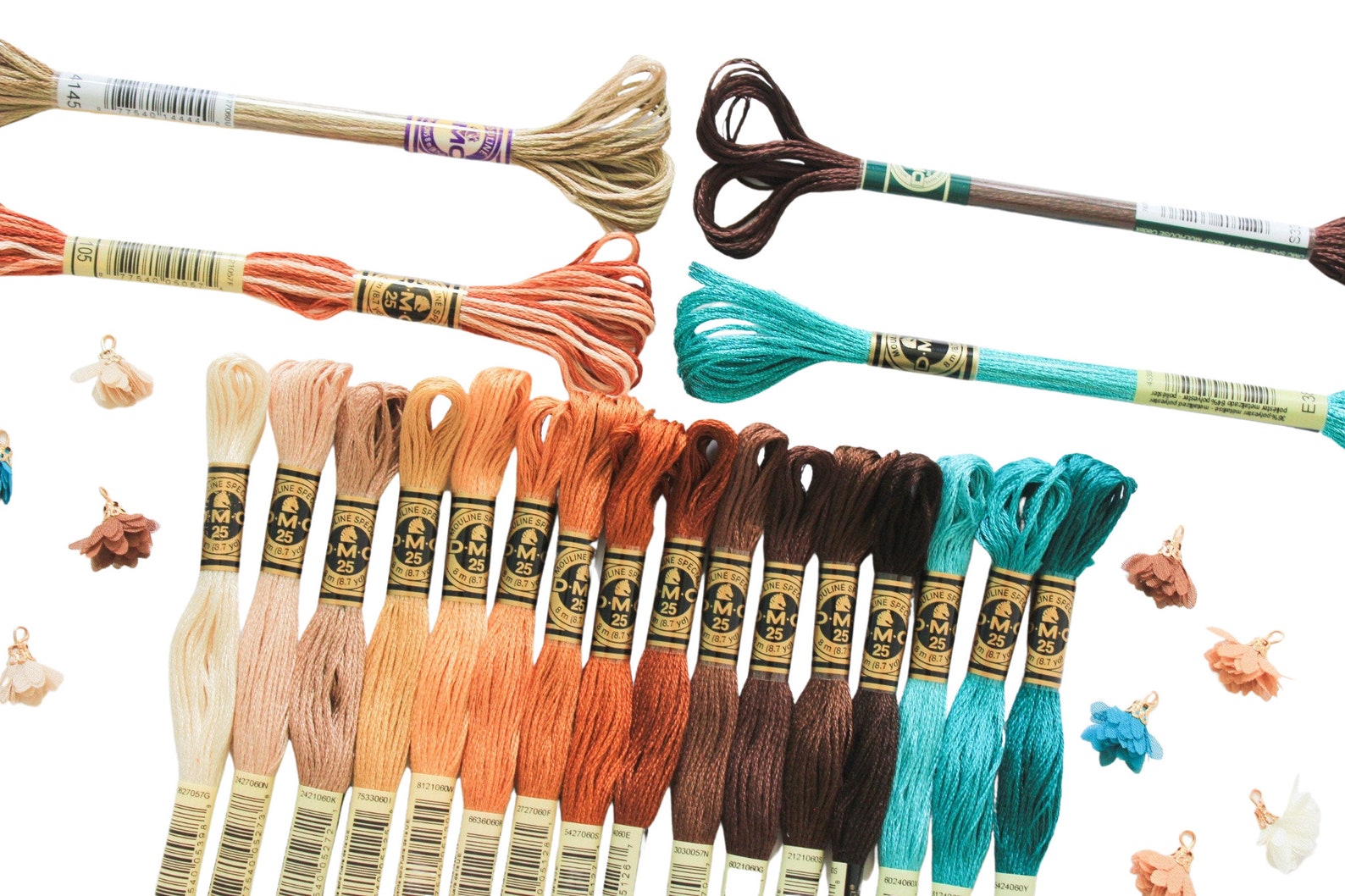 20x DMC Flosses Dmc Threads DMC Kit Dmc Set of Colors Dmc - Etsy Canada