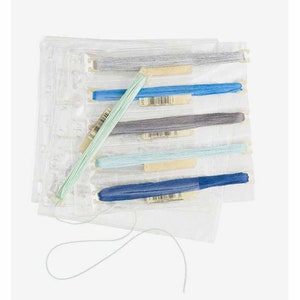 3x DMC Stitchbow Mini Binder Inserts (holds 15 Floss Holders in Total ...