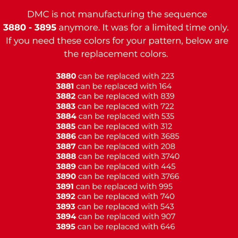 DMC Embroidery Floss (art. 117) - Pick Your Color and Quantity - Select ...