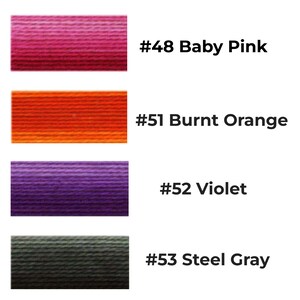 Size 8 Variegated DMC Perle Cotton Ball- 1 (one) Unit Ball, SHIPPING ...