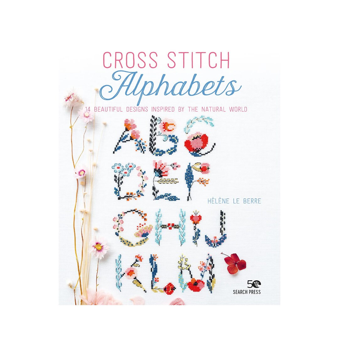 Book cross Stitch Alphabets: 14 Beautiful Designs Inspired by the ...