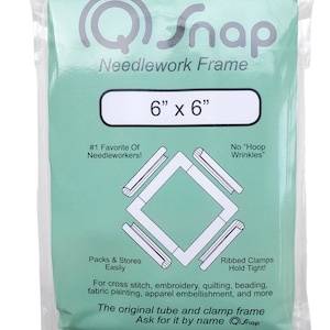 Q-snap Plastic Needlework Frame 6"/8"/11"/17", Q Snap Frame for ...