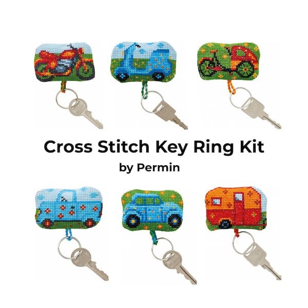 Cross Stitch Key Chain Pattern - Etsy