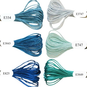 DMC Metallic Embroidery Floss Light Effects - 8.7 Yard Skein - Etsy