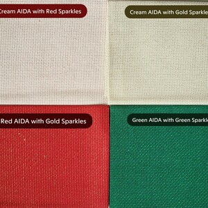 11 Count Aida Cloth – 100% Cotton Cross Stitch Fabric (15in X 18in) - Etsy