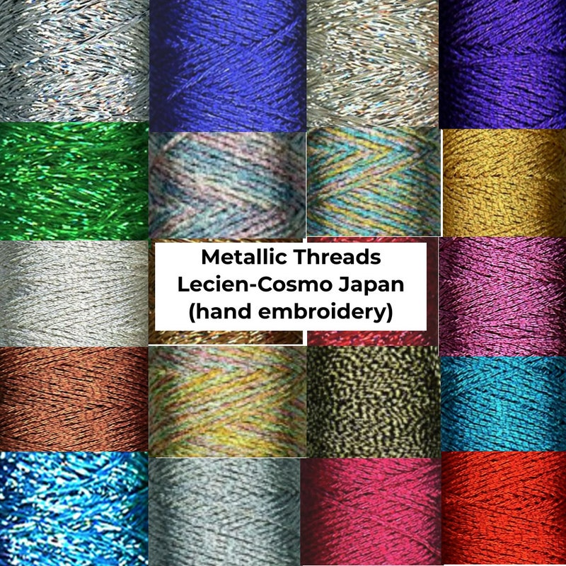 Metallic Embroidery - Etsy