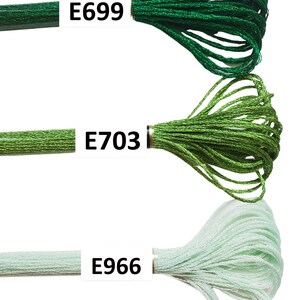 DMC Light Effects, Metallic Floss, Dmc Embroidery Threads, Dmc Mouliné ...