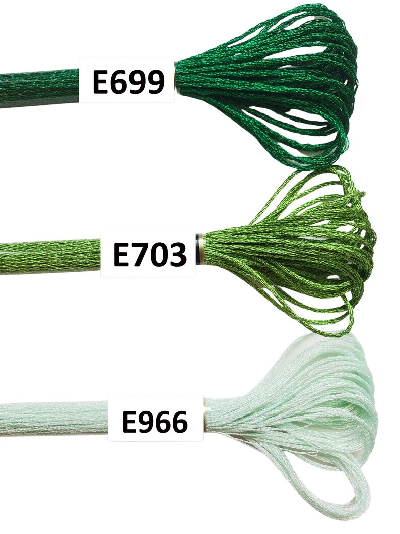 DMC Light Effects Metallic Floss Dmc Embroidery Threads Dmc - Etsy