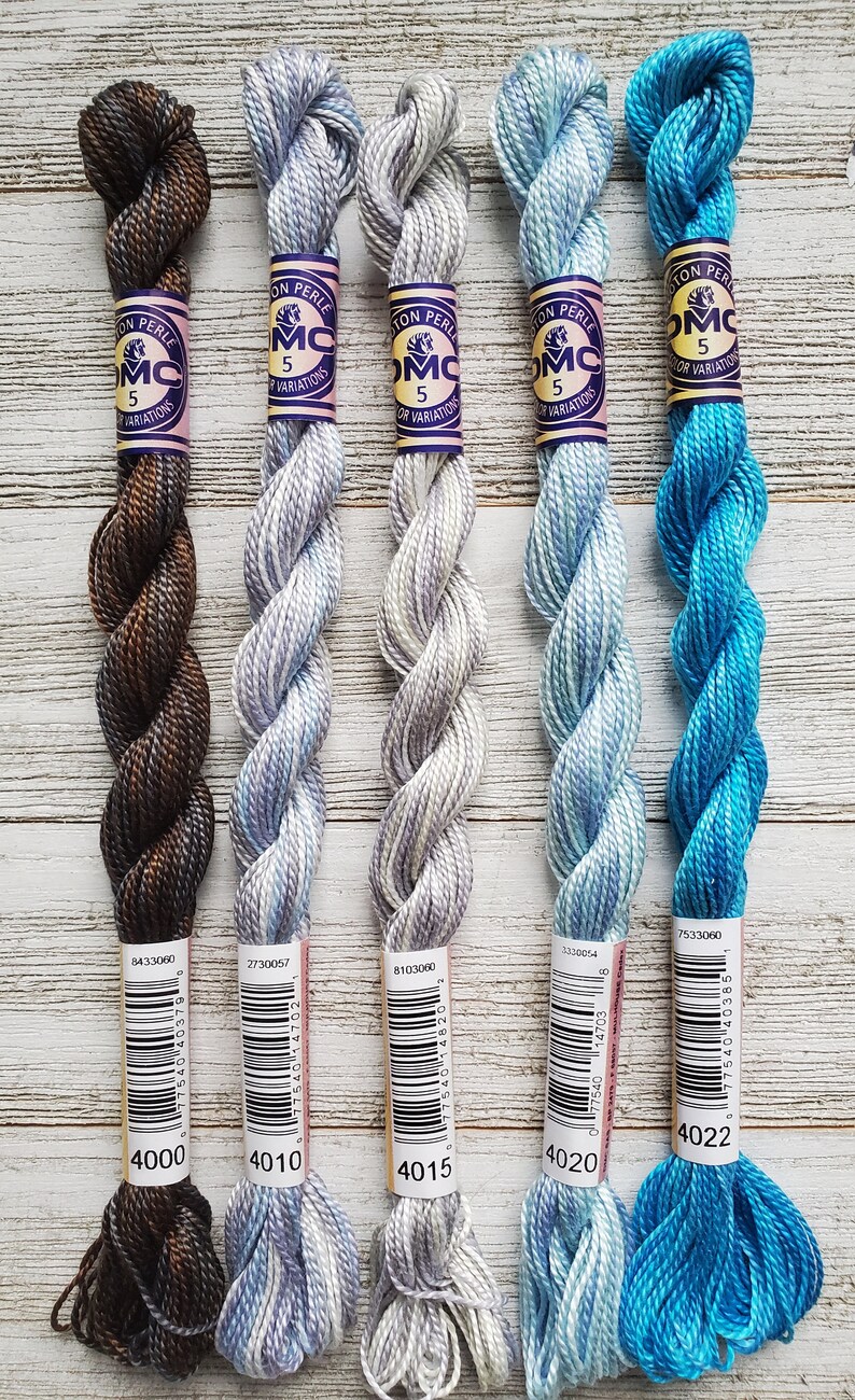DMC Pearl Color Variations Size 5 Thread 25m Art. 415 - Etsy