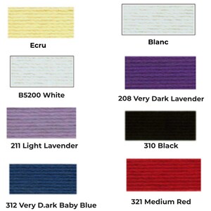 Size 5 DMC Ball Perle Cotton 1 (one) Unit Ball - Flat SHIPPING Rate ...