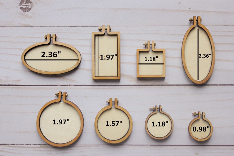 DIY Mini Hoop Embroidery Kit Mini Embroidery Hoop Embroidery | Etsy