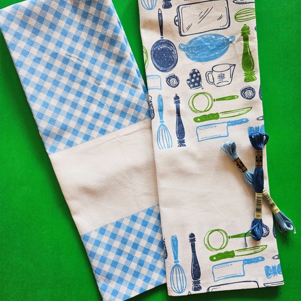 Stitch Pots and Pans Set - Etsy