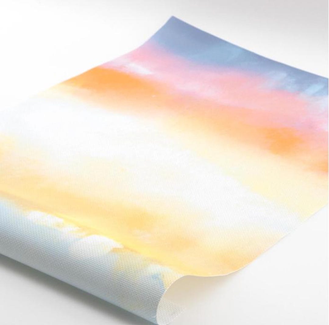 14ct Printed Aida Fabric "july by the Lake" 18"x 19" /fabric Flair AIDA ...