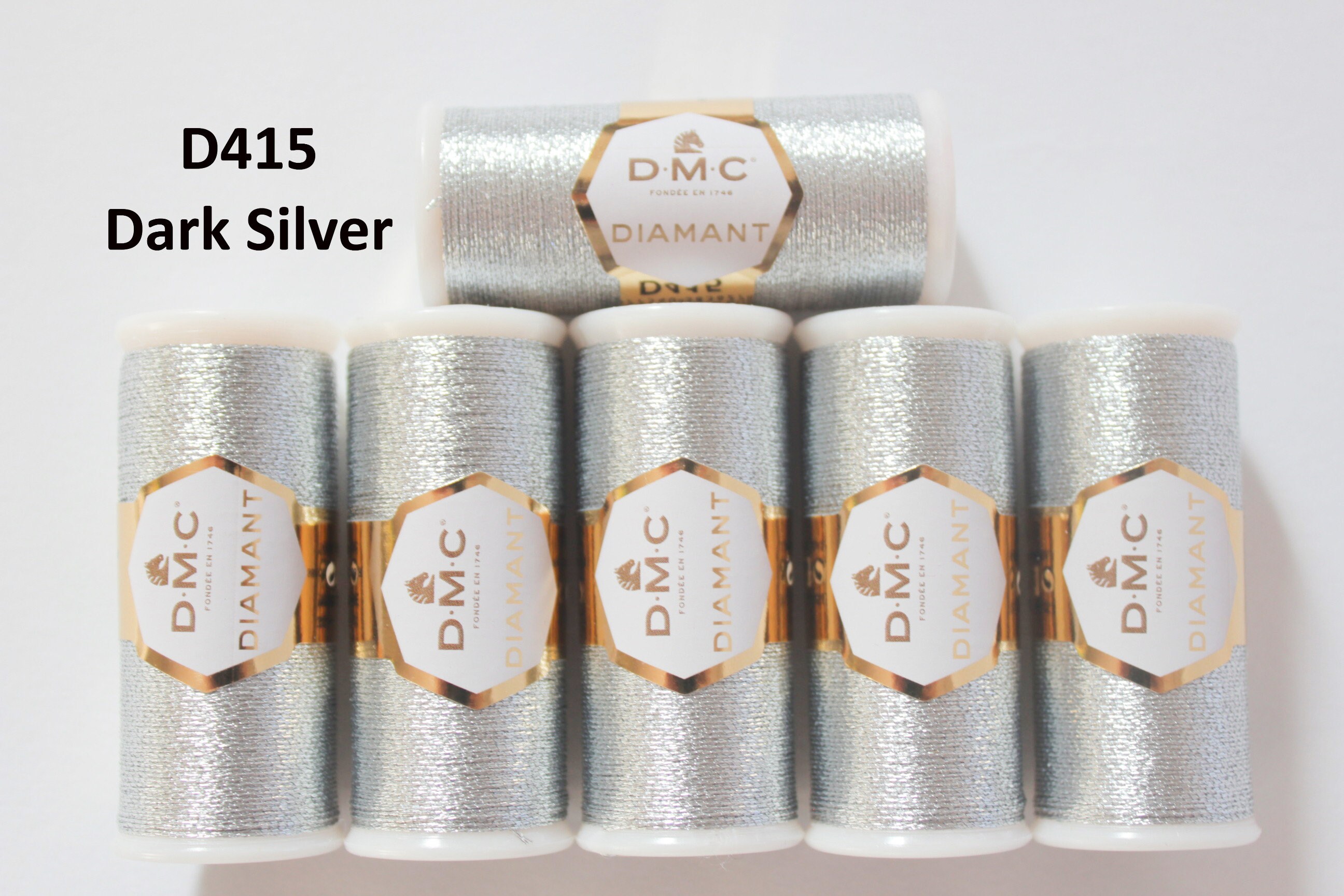 DMC Diamant Metallic Thread art. 380 Hand Embroidery - Etsy Canada