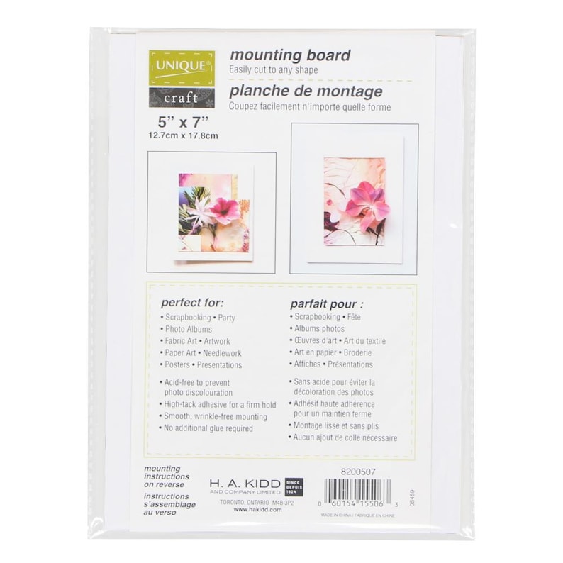 Self-stick Mounting Boards by Unique Crafts - Various Sizes/ Cross ...