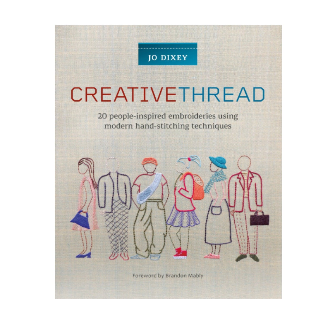 Book creative Thread: 20 People-inspired Embroideries Using Modern Hand ...