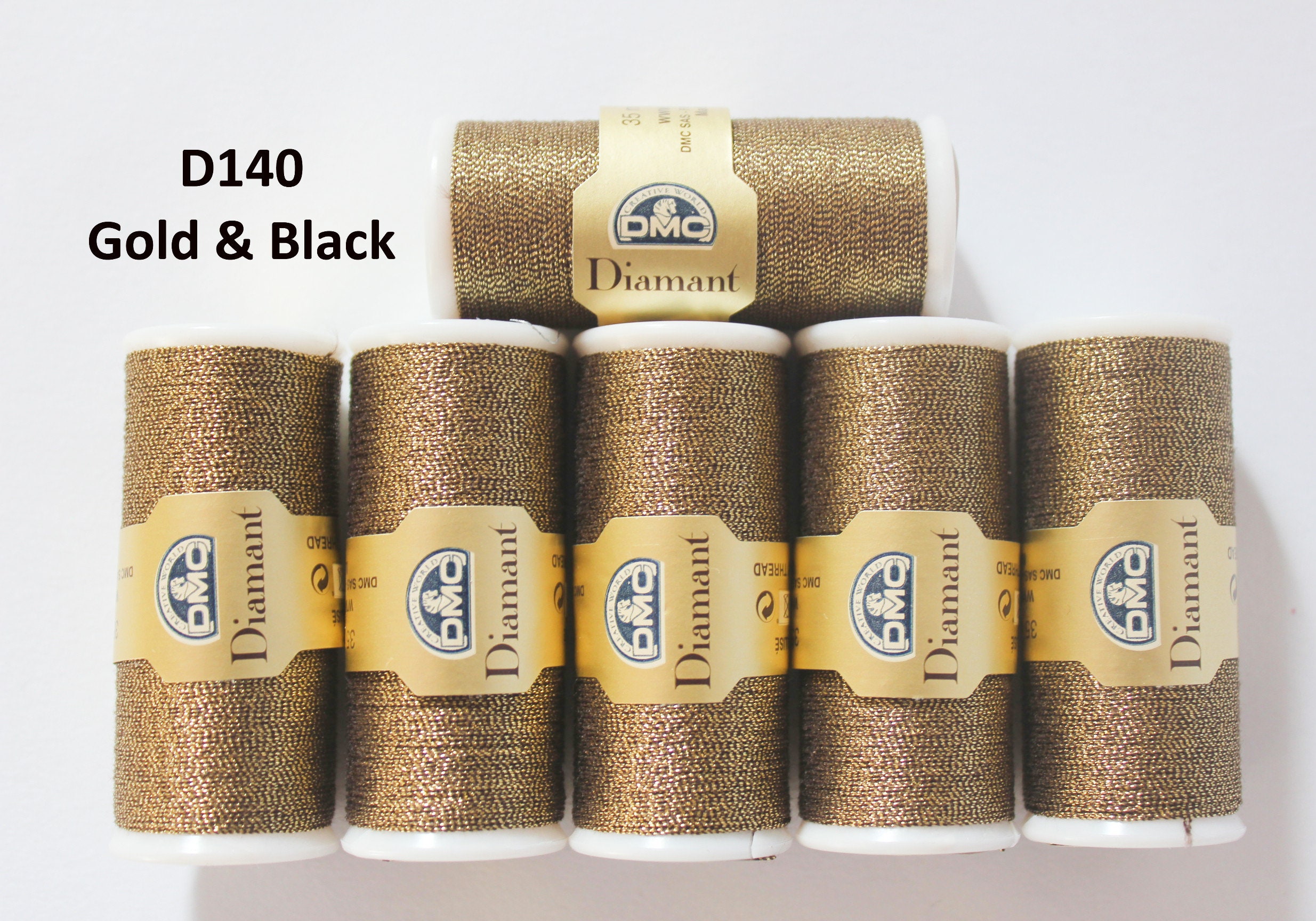 DMC Diamant Metallic Thread art. 380 Hand Embroidery - Etsy Canada