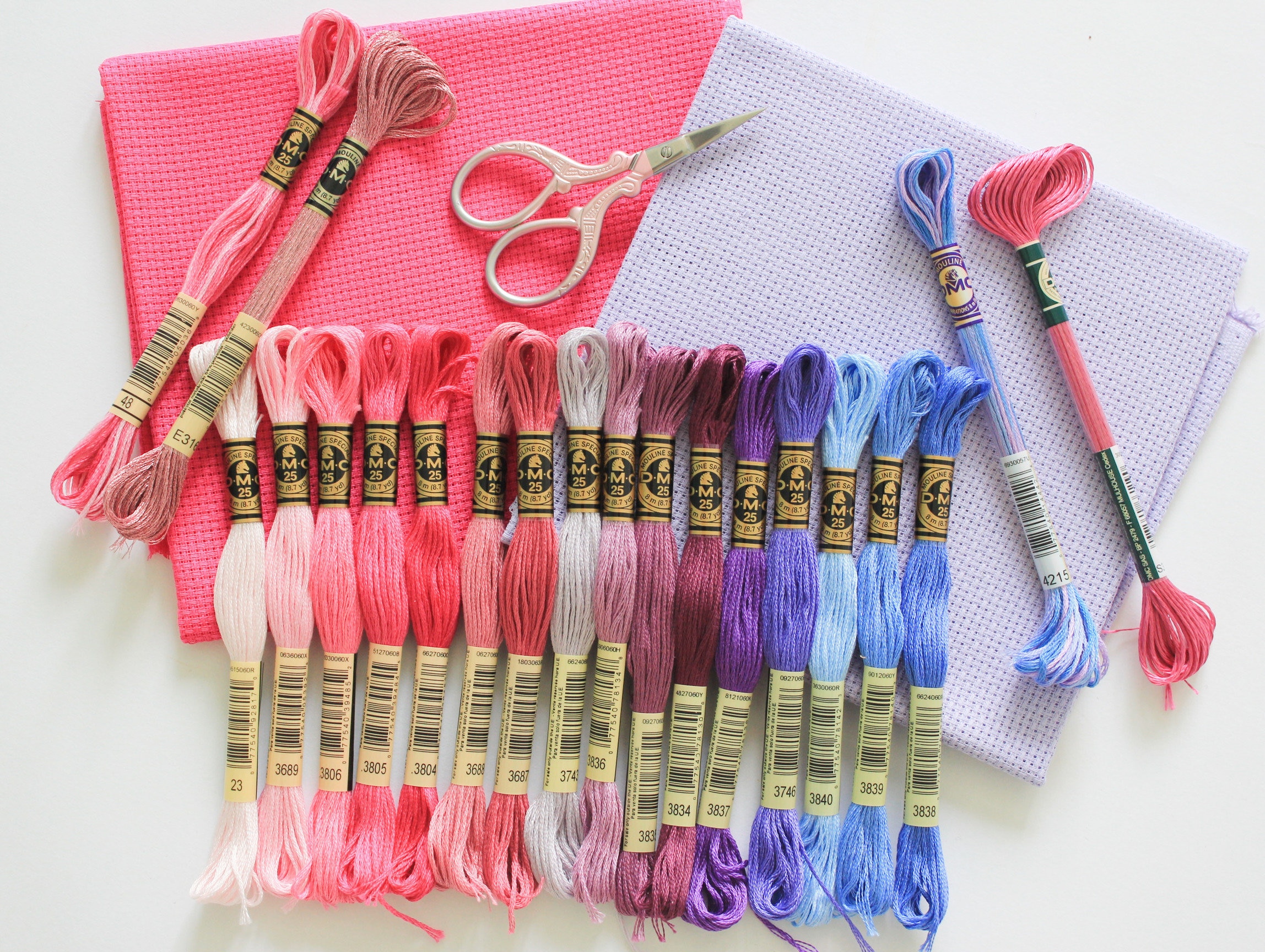 20x DMC Flosses Dmc Threads DMC Kit Dmc Set of Colors Dmc - Etsy Canada