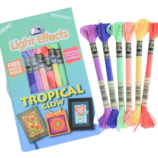 Neon Embroidery Floss - Etsy