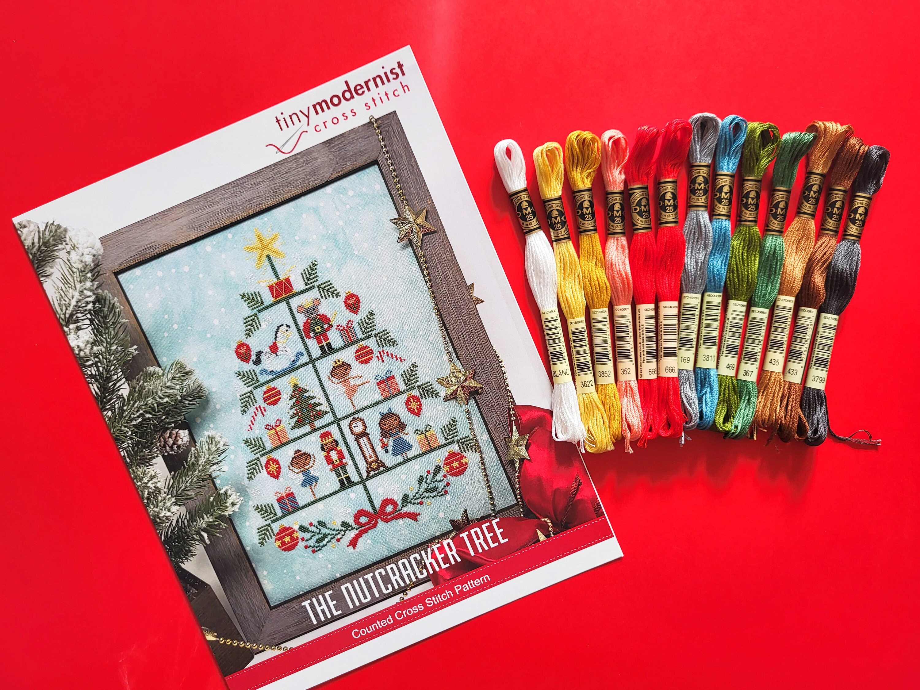 Cross Stitch Pattern "the Nutcracker Tree" by Tiny Modernist, Physical ...