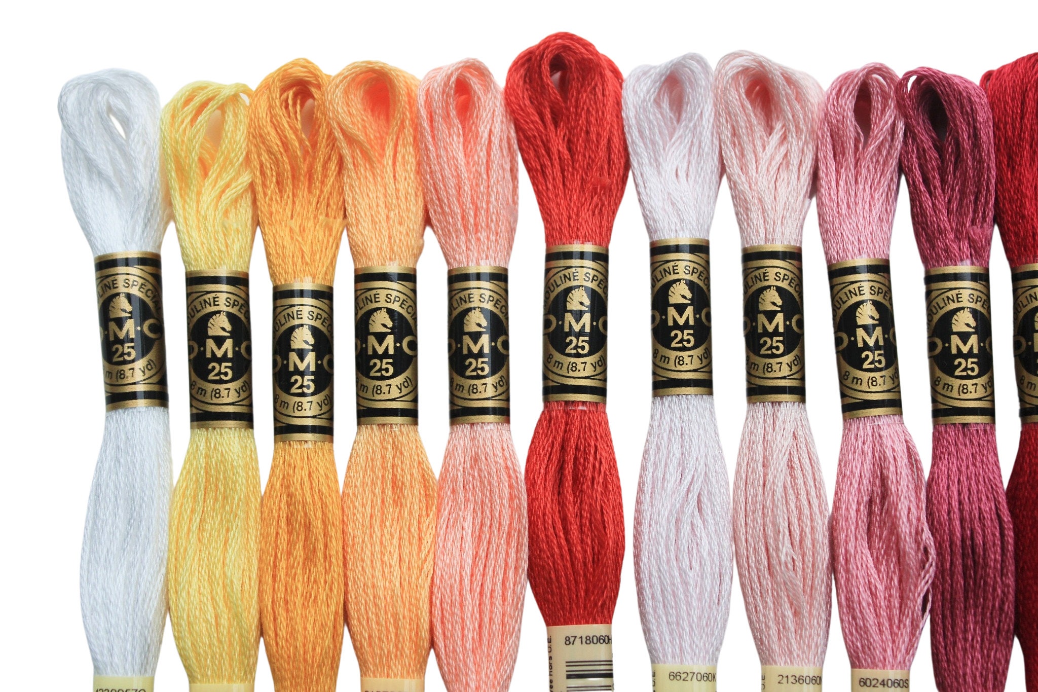20x Botanicals DMC Flosses, Dmc Threads, DMC Kit, Dmc Set of Colors ...