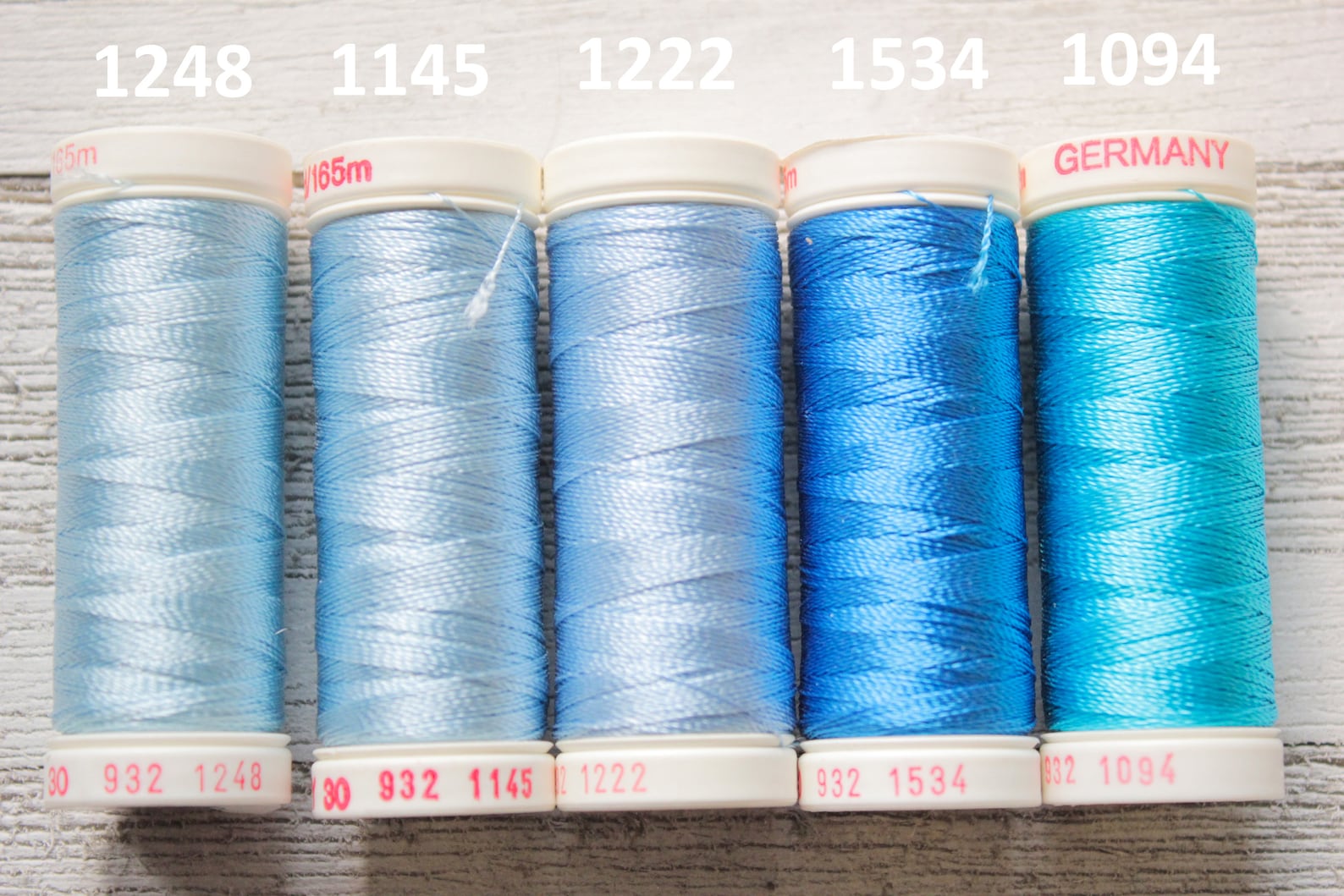 SULKY Rayon Solid 30 Weight Thread 180yd (165m), Gutermann Sulky Rayon ...