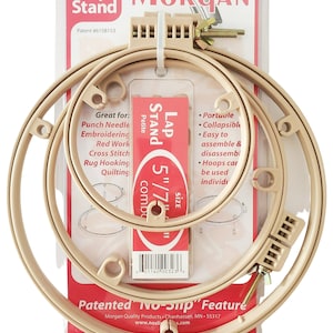 Morgan Lap Stand Combo Hoops, No Slip Embroidery Hoop, Morgan Hoop ...