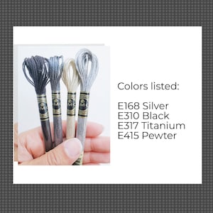 4x DMC Light Effects, Metallic Floss, Dmc Embroidery Threads, Dmc Mouliné Light Effects, Dmc ...