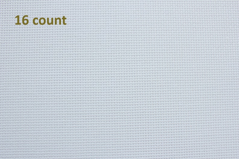 AIDA Fabric 16 and 18 count 76 x 91cm 30in x 36in Fabric to | Etsy