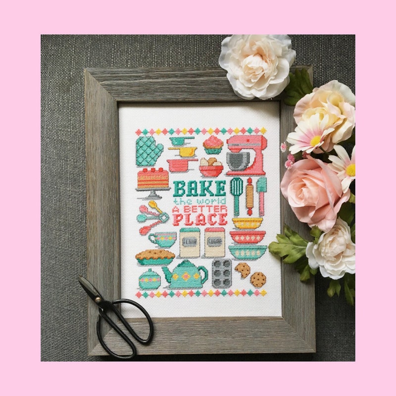 Cross Stitch Baking - Etsy