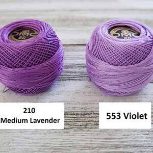 Size 80 DMC Brilliant Tatting Thread 100yds art. 19 DMC - Etsy