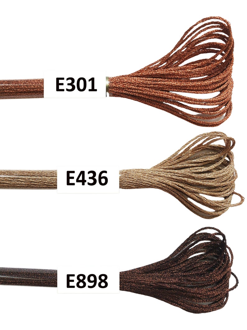 DMC Light Effects Metallic Floss Dmc Embroidery Threads Dmc - Etsy