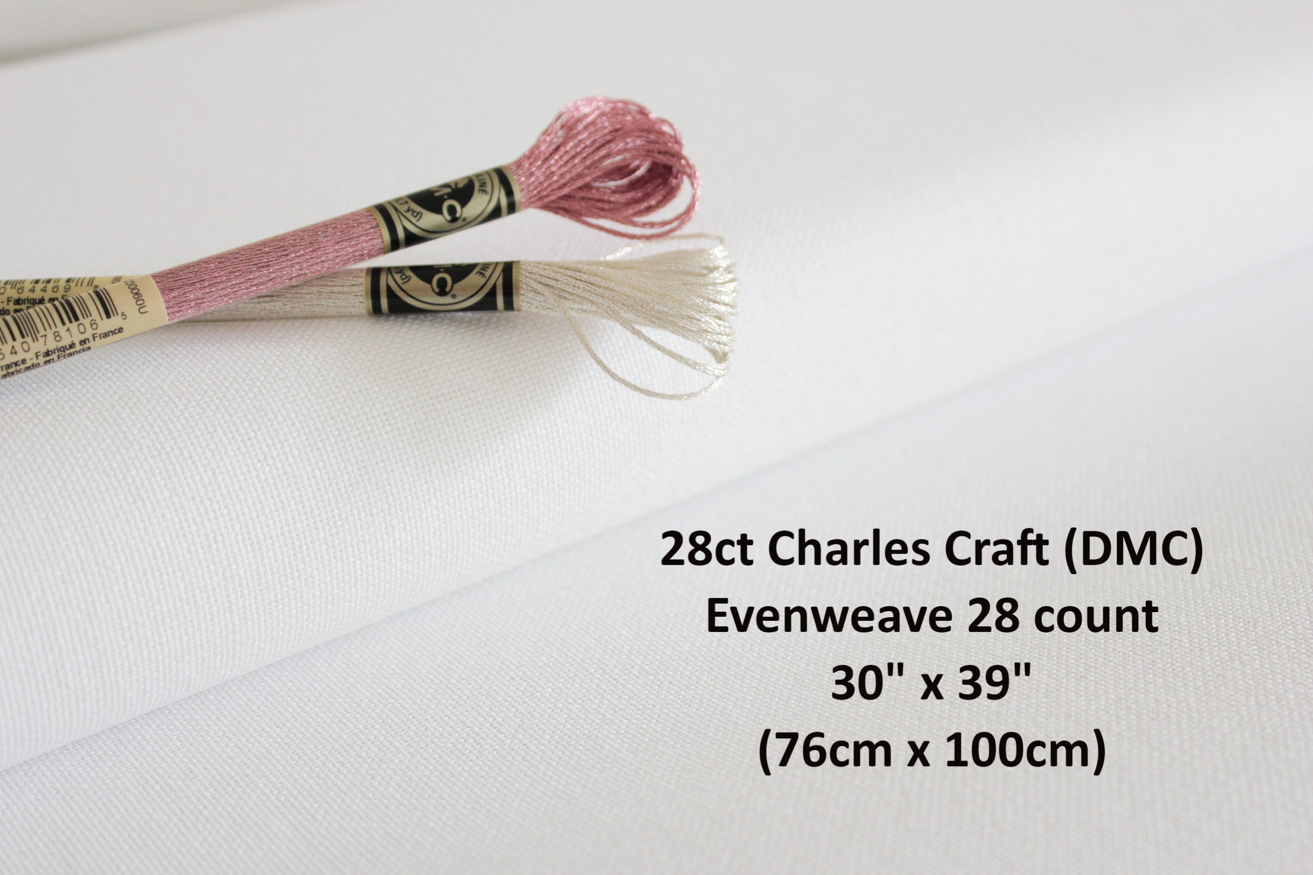 28ct DMC Charles Craft Evenweave by the Yard 30 X | Etsy UK