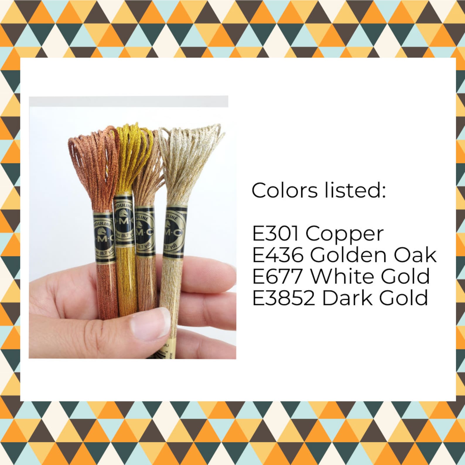 Set 4x DMC Light Effects Metallic Flossdmc Embroidery | Etsy