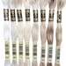 8x Brown/cream DMC Flosses, Dmc Threads, DMC Kit, Dmc Set of Colors ...